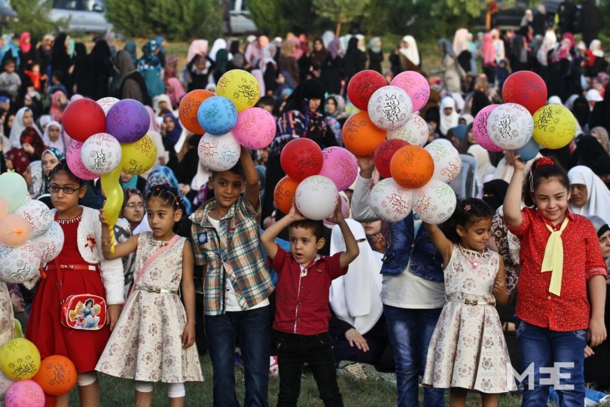 Eid in Gaza, happier days - Just World Educational