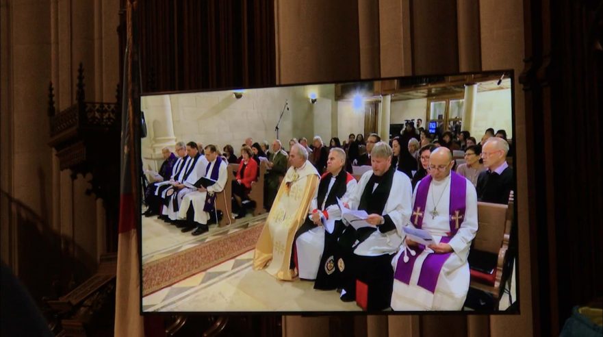 National Cathedral, listening to prayer from Bethlehem - Just World ...